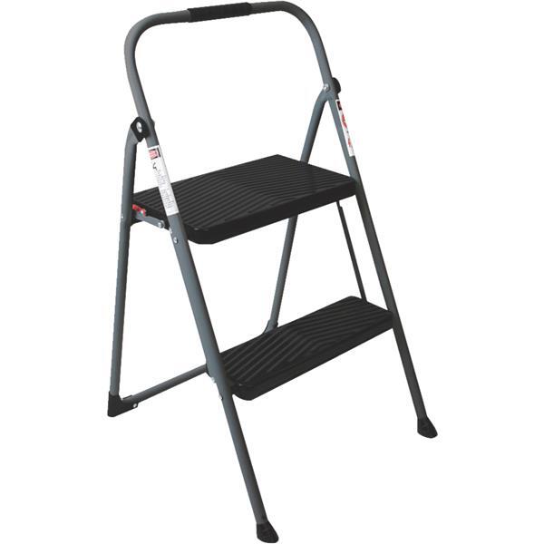 Werner Type II Step Stool Folding Grey Black 1 Each S222GY-6 | M&C Home ...