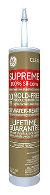General Electric Supreme Silicone 10.1 Ounce Clear 1 Each M90006 | M&C ...