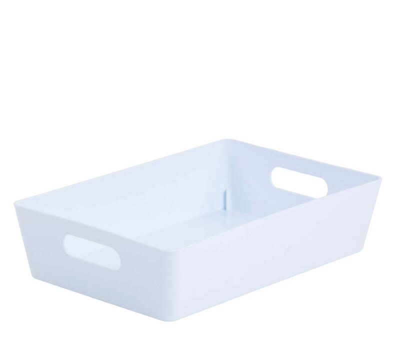Wham Rectangular Studio Basket Ice White 4.01 1 Each 25625 | M&C Home Depot