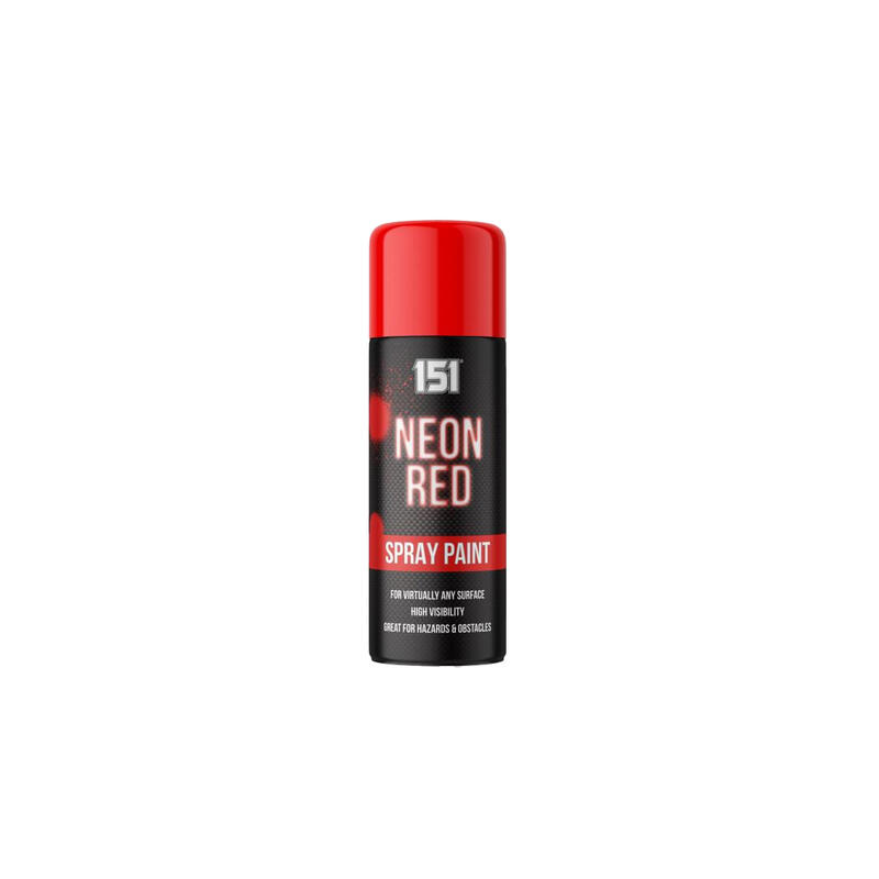 151 Neon Spray Paint 400ml Red 1 Each TAR085 | M&C Home Depot
