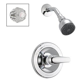 Delta Shower Handle Single Chrome 1 Each P188710 | M&C Home Depot