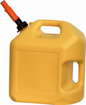 Midwest Can Diesel Can 5 Gallon Yellow 1 Each 8600 | M&C Home Depot
