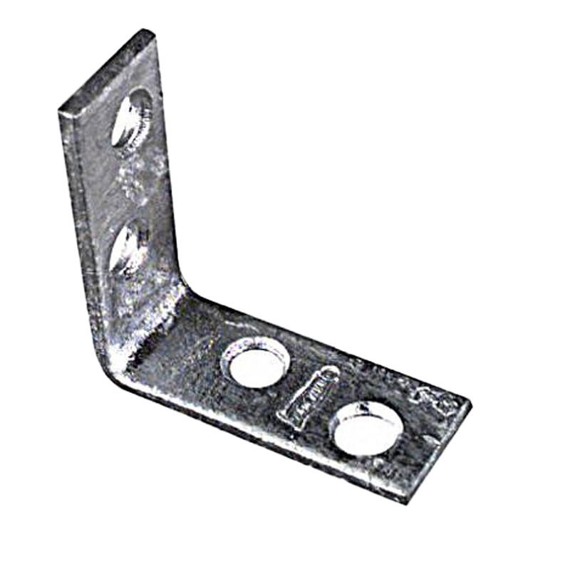 National Mfg Galvanized Corner Brace 1-1/2x5/8 Inch 4 Pack N208-736 | M ...