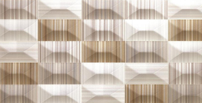 Nevica Beige Mosaic Tile Ceramic 10x20 Inch 1 Each 10X20" | M&C Home Depot