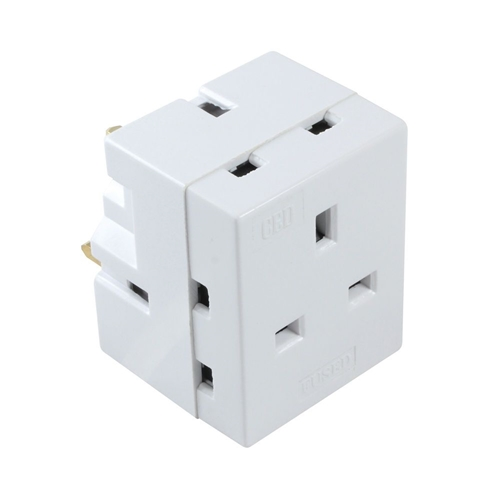 Crabtree Mains Adapter Fused 13A 1 Each WAP3W | M&C Home Depot