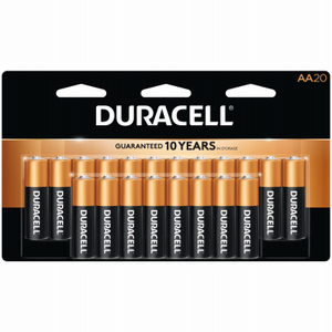 DURACELL BATTERY AA 20PK | M&C Home Depot