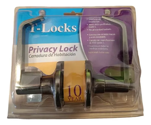 Toledo T Lock Exterior Leverset 1 Each T-T432US5 | M&C Home Depot