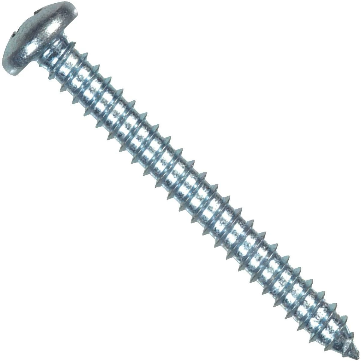 Hillman Pan Head Phillips Sheet Metal Screw #8x2-1/2 Inch Zinc 1 Each ...