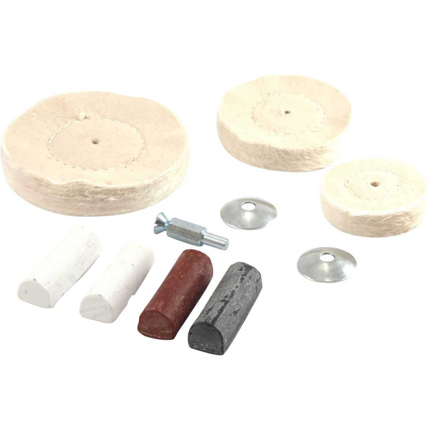 BUFFING WHEEL 1/4" ASST | M&C Home Depot