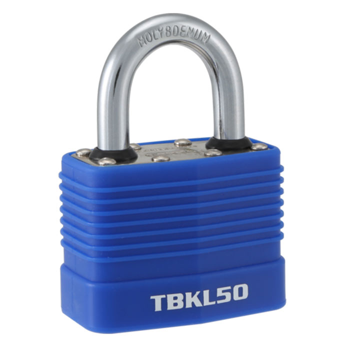 Toledo Laminated Padlock Black 1 Each T-TBKL50 | M&C Home Depot