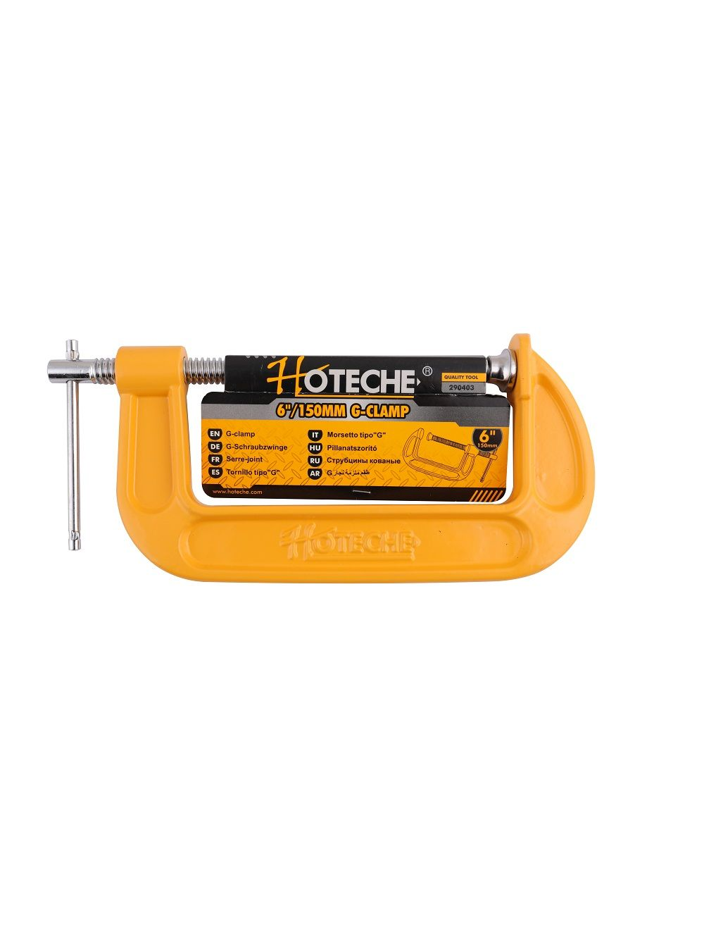 Hoteche G Clamp 6 Inch 1 Each 290403 | M&C Home Depot