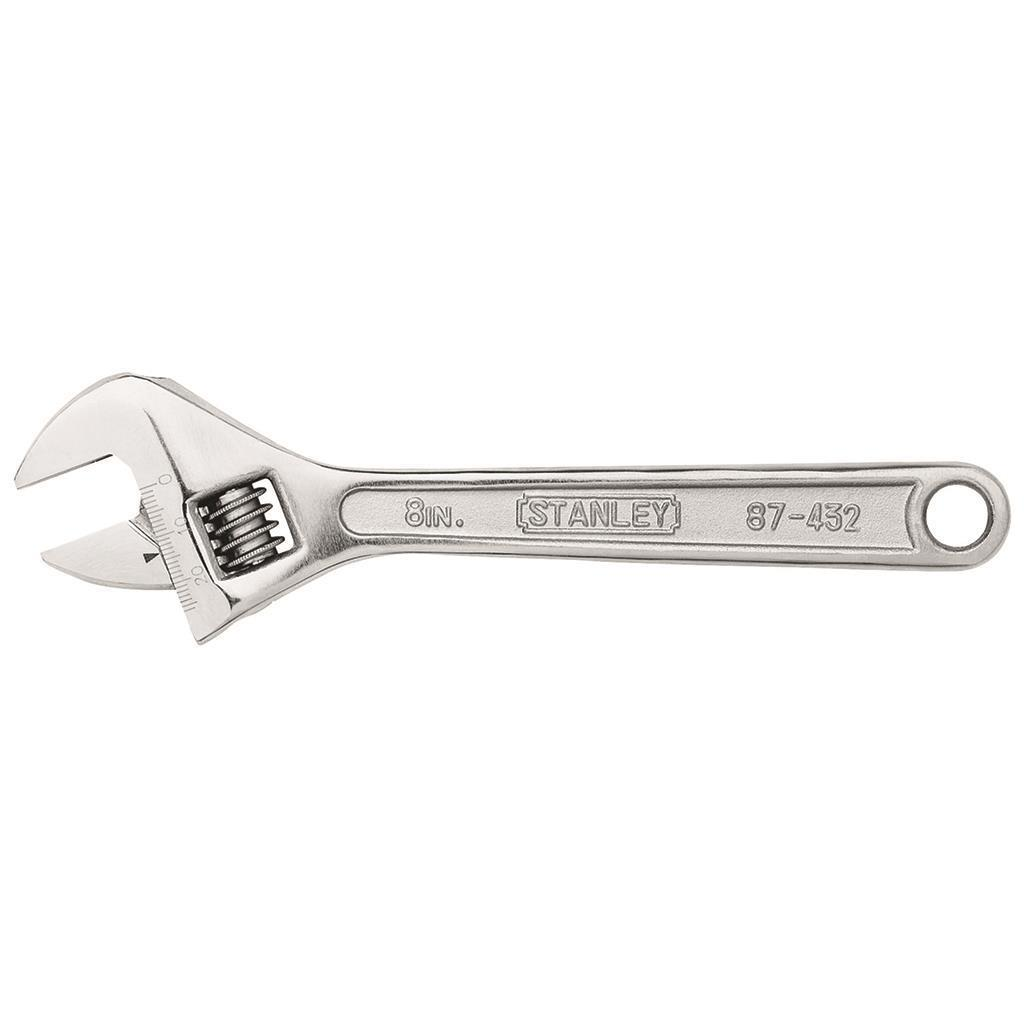 Stanley Adjustable Wrench 12 Inch 1 Each 95IB87434 | M&C Home Depot