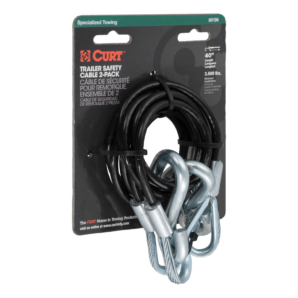 TRAILER SAFE CABLES 2PK | M&C Home Depot