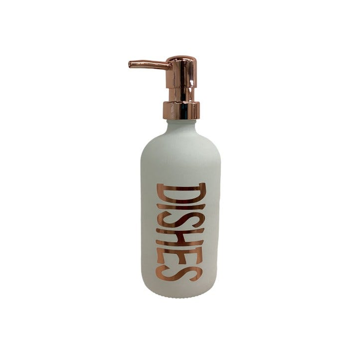 SOAP DISPENCER 500ML GLASS | M&C Home Depot