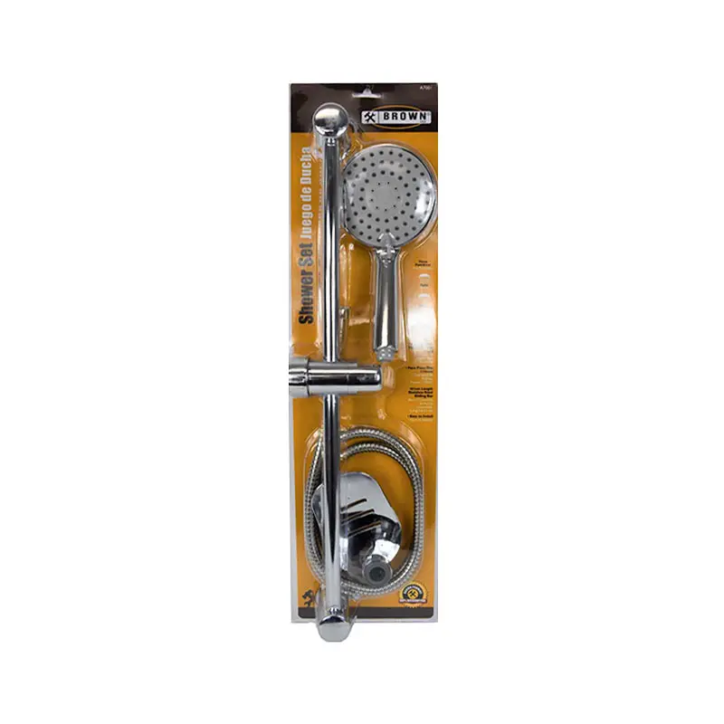 BATHROOM SHOWER SET 4PC 5FNCTN | M&C Home Depot