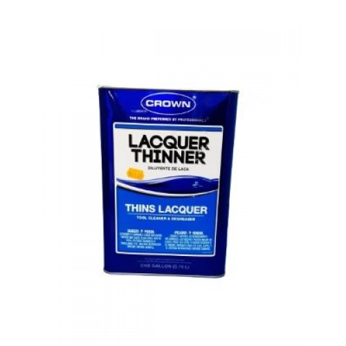 Crown Lacquer Thinner 1 Gallon 4037715 | M&C Home Depot