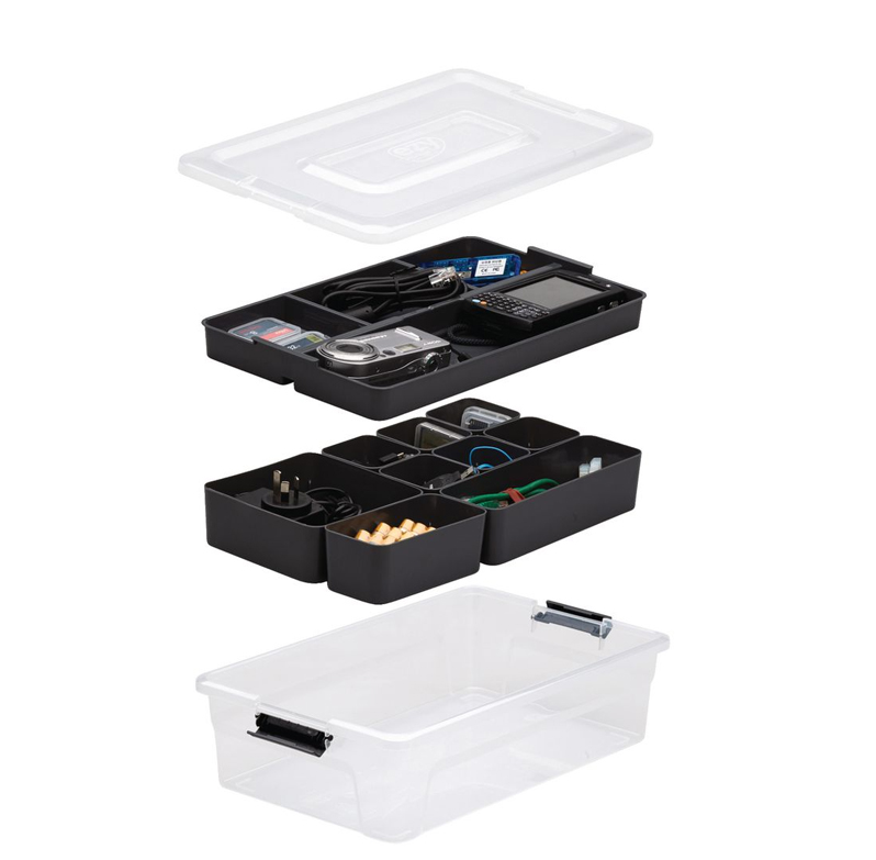 Ezy Storage W/ Insert Tray 3L 1 Each 32233 | M&C Home Depot