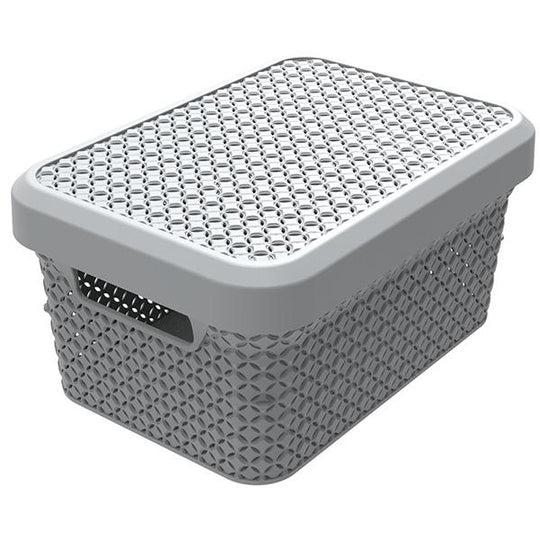 STORAGE BOX W/LID 17.3L | M&C Home Depot
