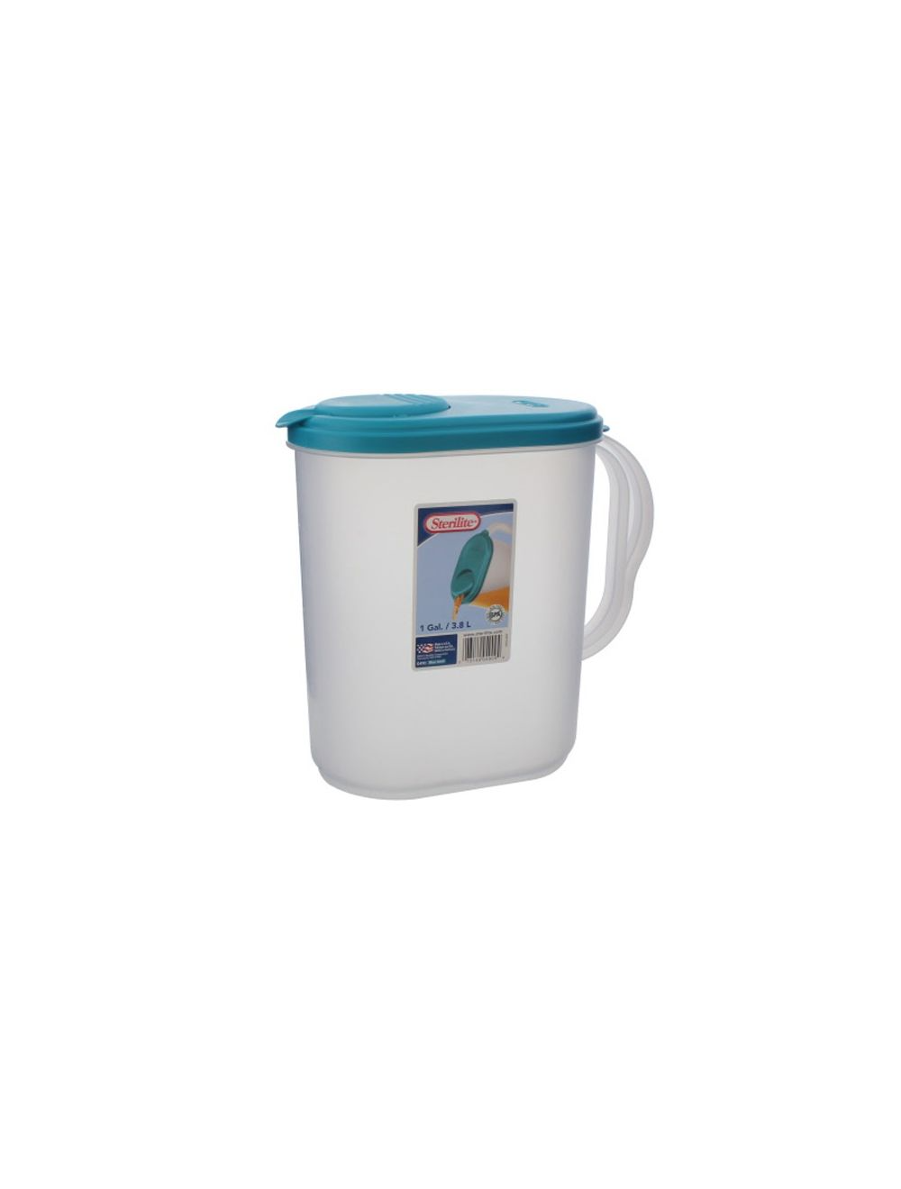 Sterilite Pitcher 1 Gallon Blue 1 Each 764-04900906 | M&C Home Depot