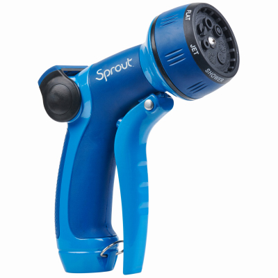 BLUE 7PAT FRONT TRIGGER NOZZLE | M&C Home Depot