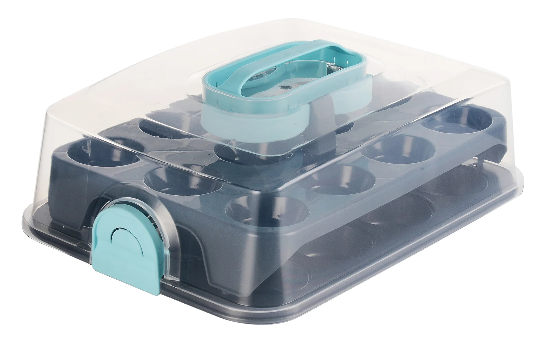 Cupcake Caddy 24P W/ Tong 1 Each 30831 | M&C Home Depot