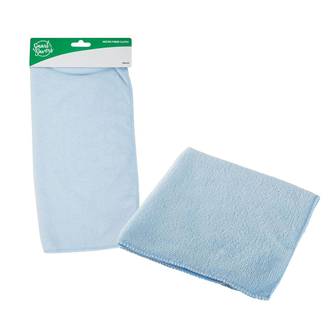 Smart Savers Microfiber Cloth 12-1/2x12-1/2 Inch 1 Each 606455 | M&C ...