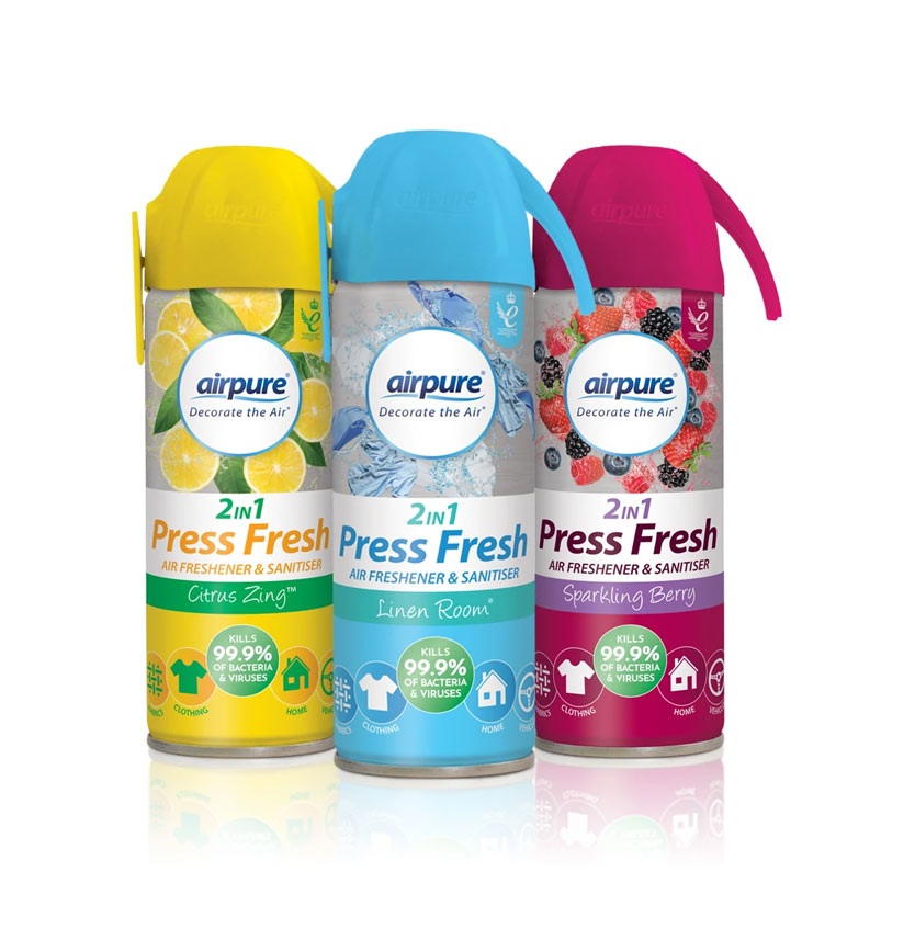 Airpure Air Fershner Assorted Fragrances 180ml 1 Each PF191-PF257 | M&C ...
