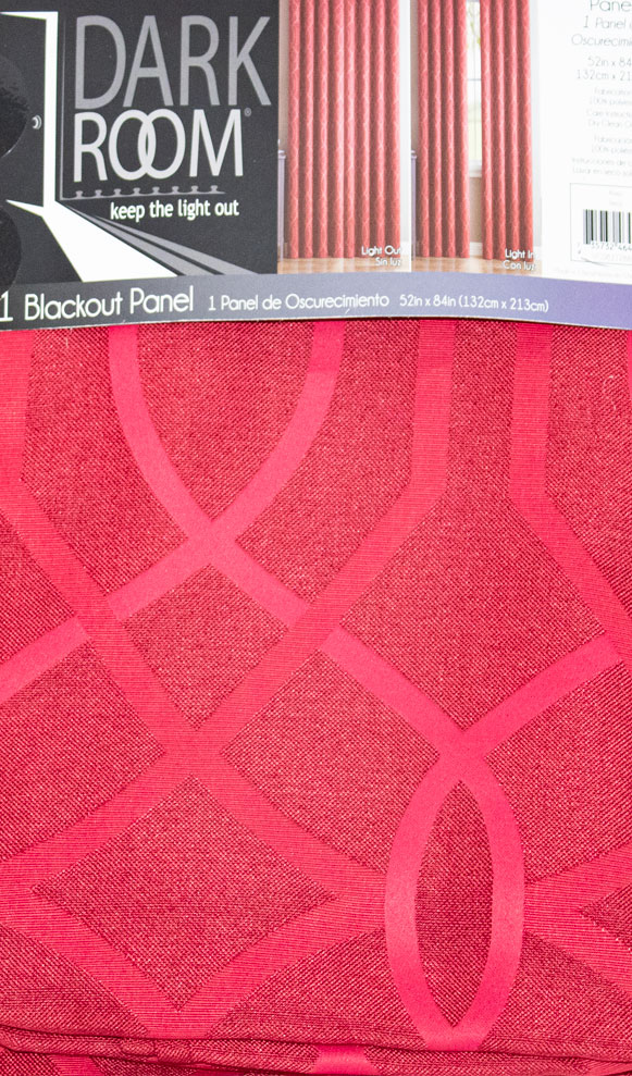 VC Curtain Grommet Panel Red 1 Each NEI-PNL-5290-GW-RED | M&C Home Depot