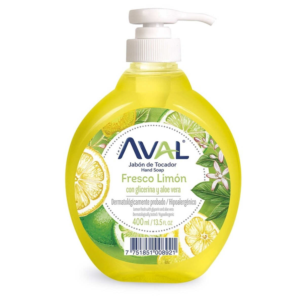 AVAL HANDWASH LQ LEMON 400ML | M&C Home Depot