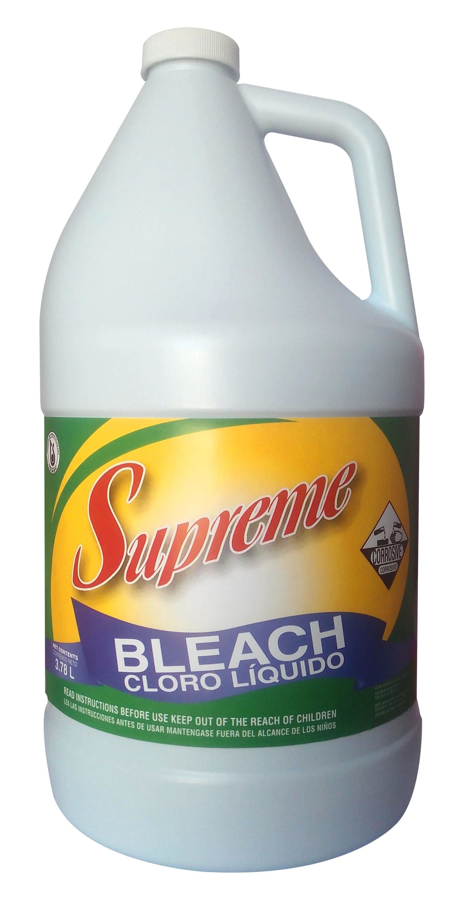 Supreme Liquid Bleach 3.78 Liter 1 Each 1403138 102462 | M&C Home Depot