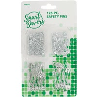 SAFETY PINS 125CT ASST M/D | M&C Home Depot