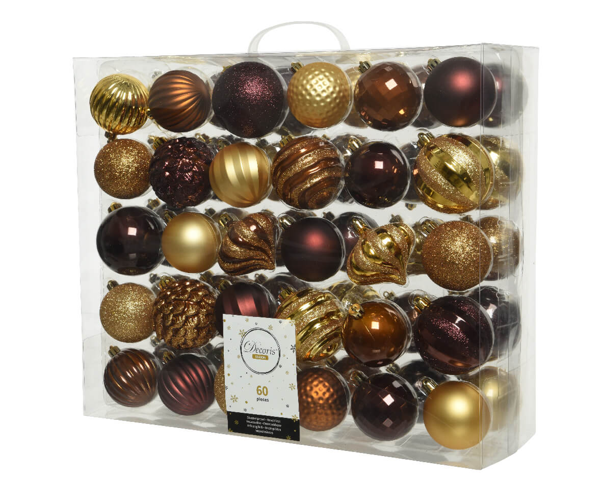 XMAS BALL SET ASST 020167 | M&C Home Depot