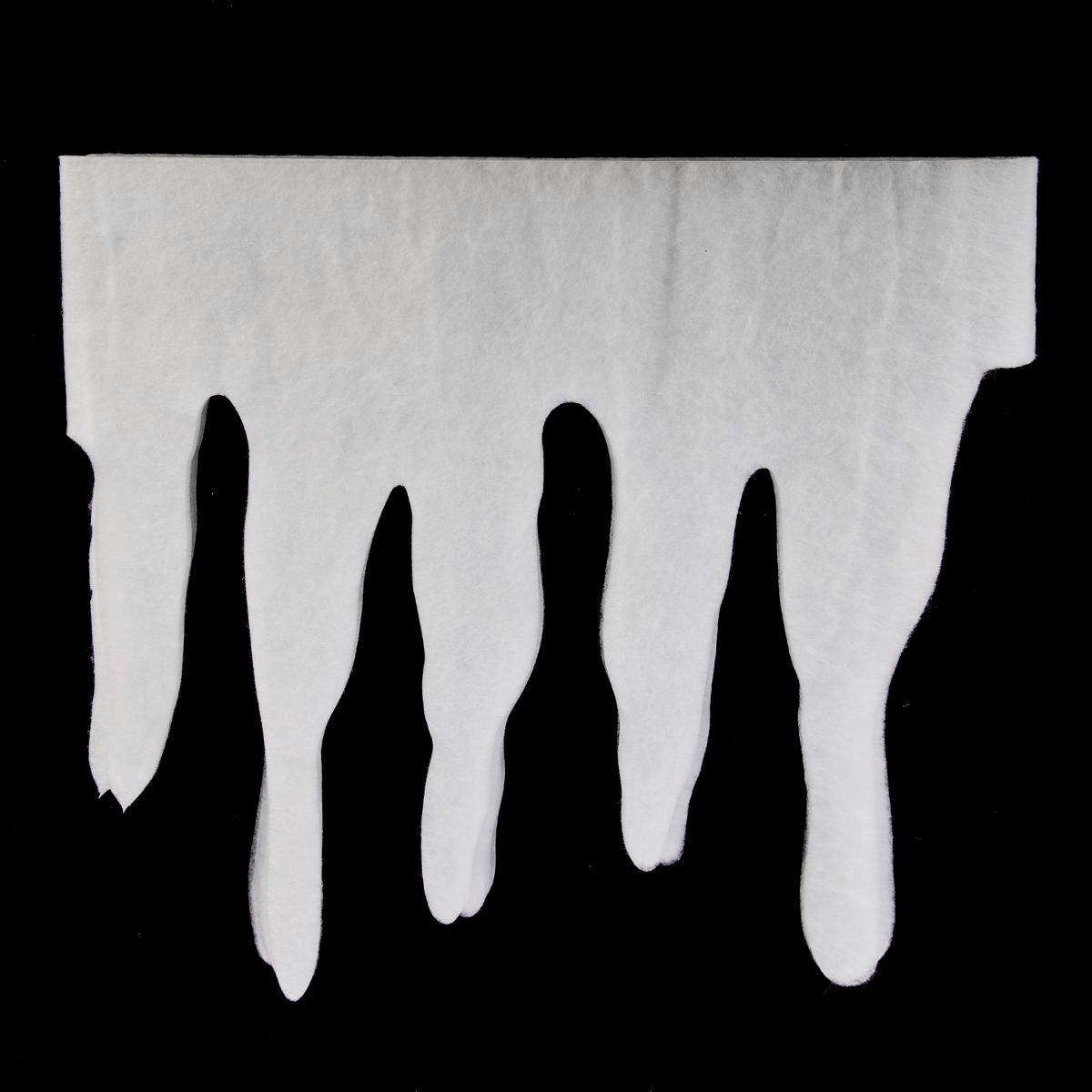 STALACTITE SNOW 35X200CM POLY | M&C Home Depot