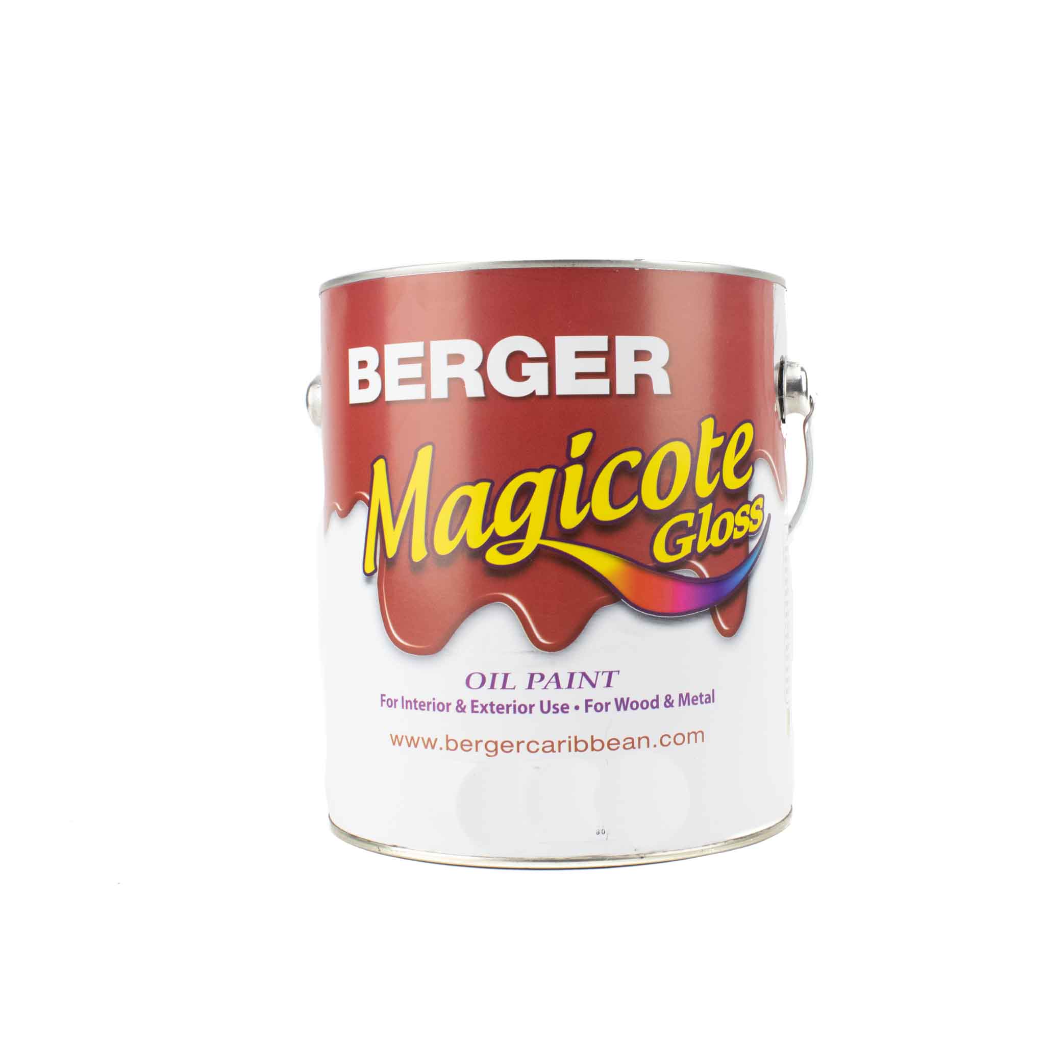 Berger Magicote Gloss White 1 Quart P114356 | M&C Home Depot