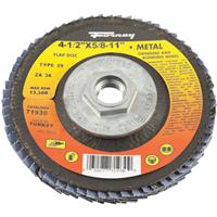 Forney Angle Grinder Flap Disc 36 Grit 4-1/2 Inch 1 Each 71930 | M&C ...