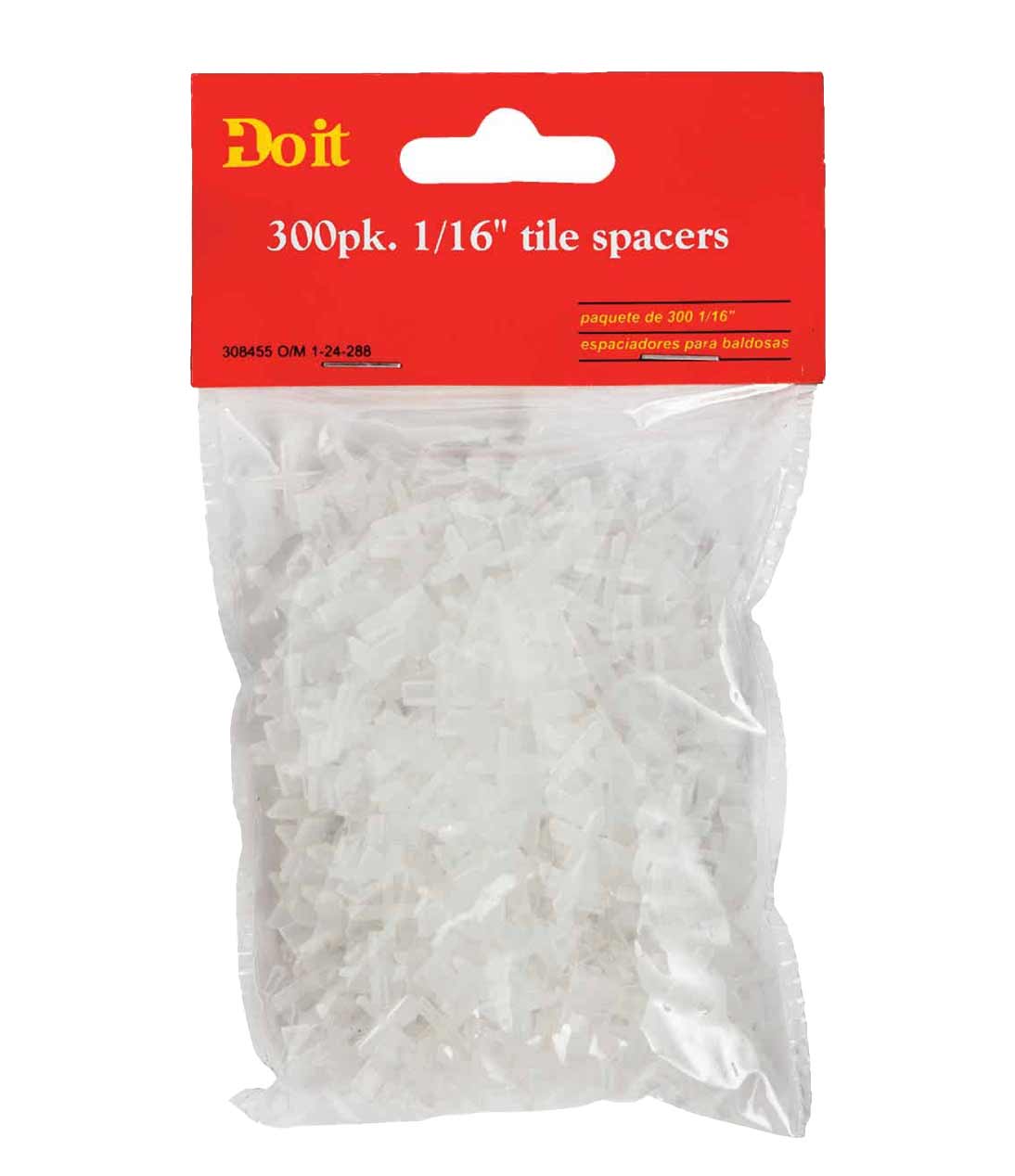 Do It Best Hard Tile Spacer 150 Piece 1/16 Inch 1 Each 308455 | M&C ...