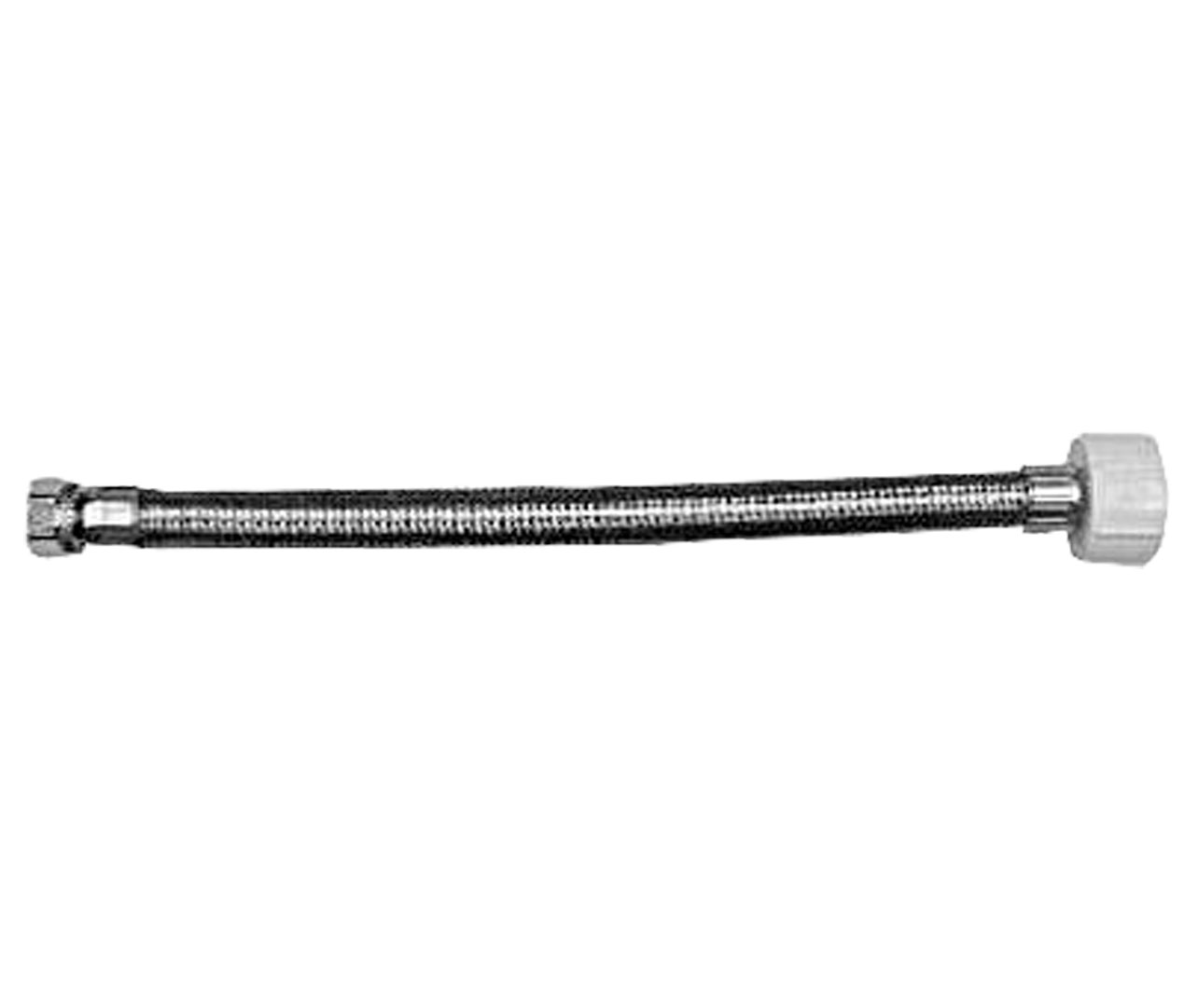 Universal Toilet Connector 3/8x1/2x12 Inch 1 Each WTSSPCT12 7233-12-38 ...