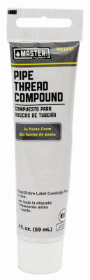 Master Plumber Pipe Thread Compound 2 Ounce Gray 1 Each 028010-144 | M ...