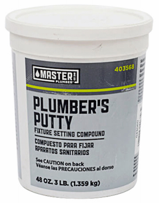 Master Plumber Plumbers Putty 3 Lb 1 Each 43060 | M&C Home Depot