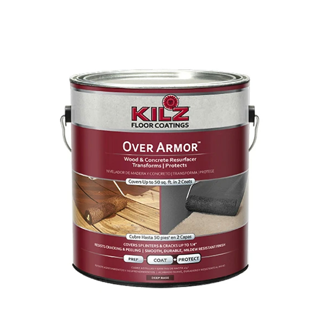 Kilz Over Armor Floor Paint Deep Base 1 Gallon L392311 | M&C Home Depot