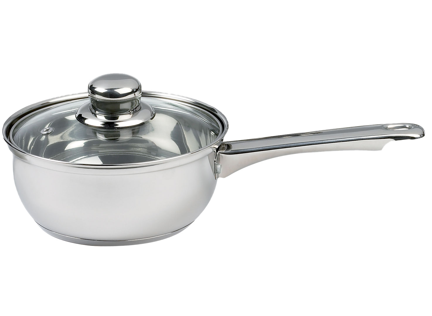 Sabichi Sauce Pan With Glass Lid 16cm 1 Each 93738 | M&C Home Depot