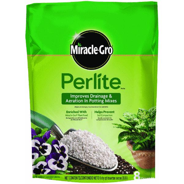 Miracle Gro Perlite 8 Quart 1 Each 74278300 74278430 | M&C Home Depot