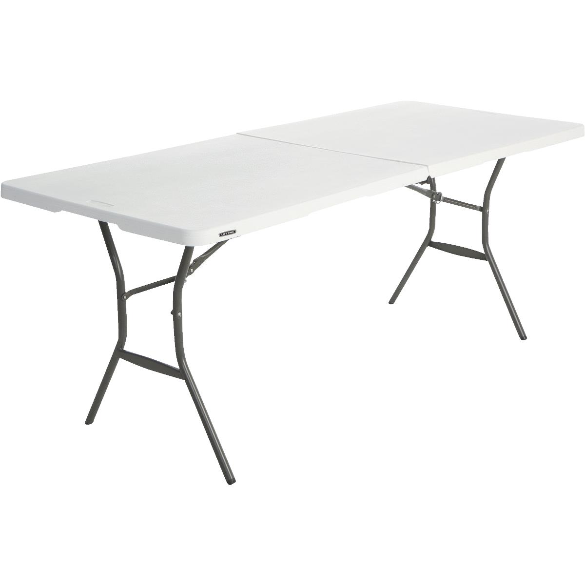 Lifetime Folding Table 6x30 Feet White Granite 1 Each 80333 | M&C Home ...