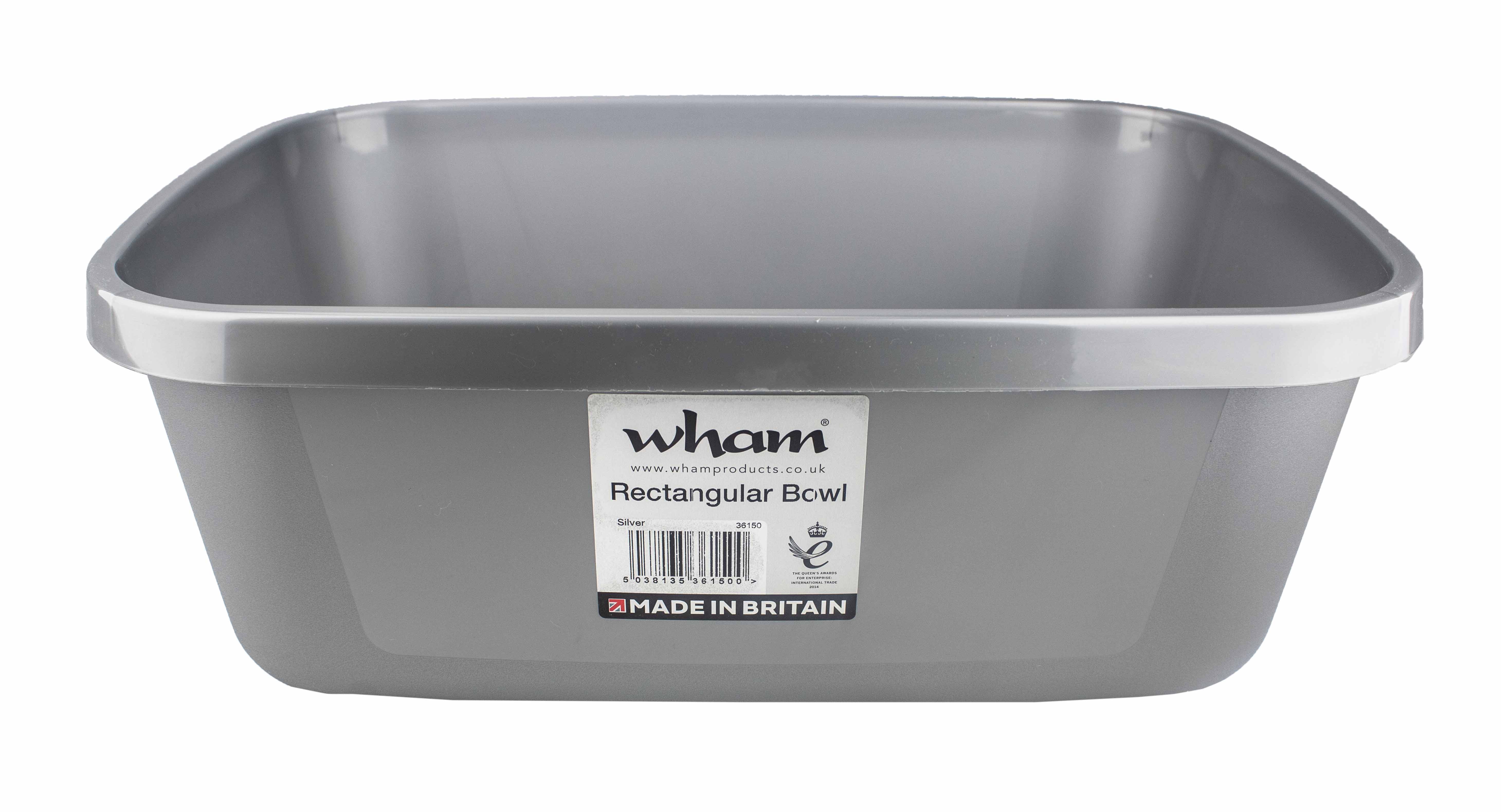 Wham Bowl Rectangular Silver 1 Each 36150 11285 | M&C Home Depot