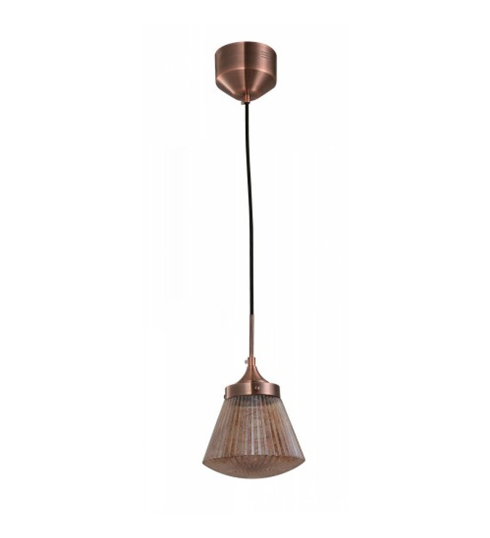 Hanging Lamp LED 1L 9W Antique Copper 1 Each 21709-8 | M&C Home Depot