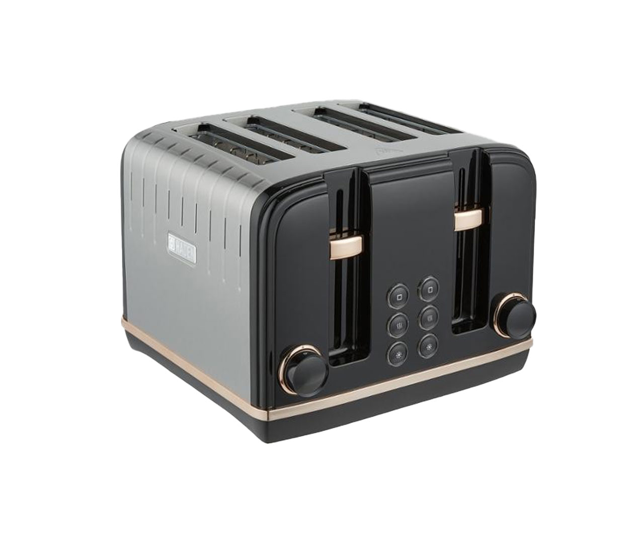 Haden 4 Slice Toaster Black And Copper 1 Each 191168 | M&C Home Depot