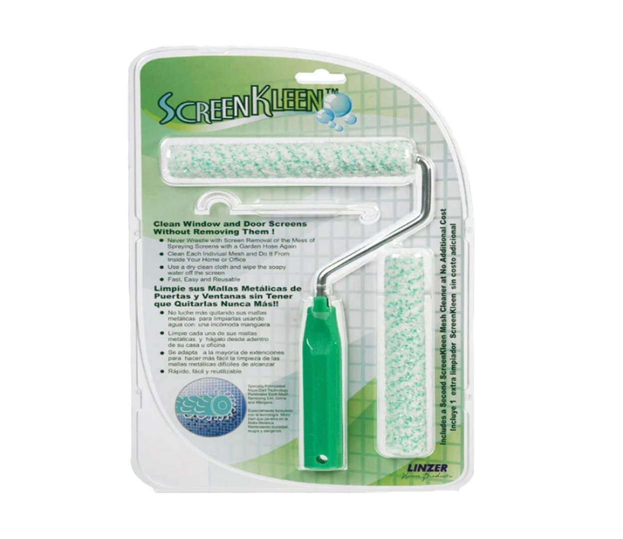 ScreenKleen Window And Door Screen Cleaning Kit 6 Inch 1 Each A200 ASST ...