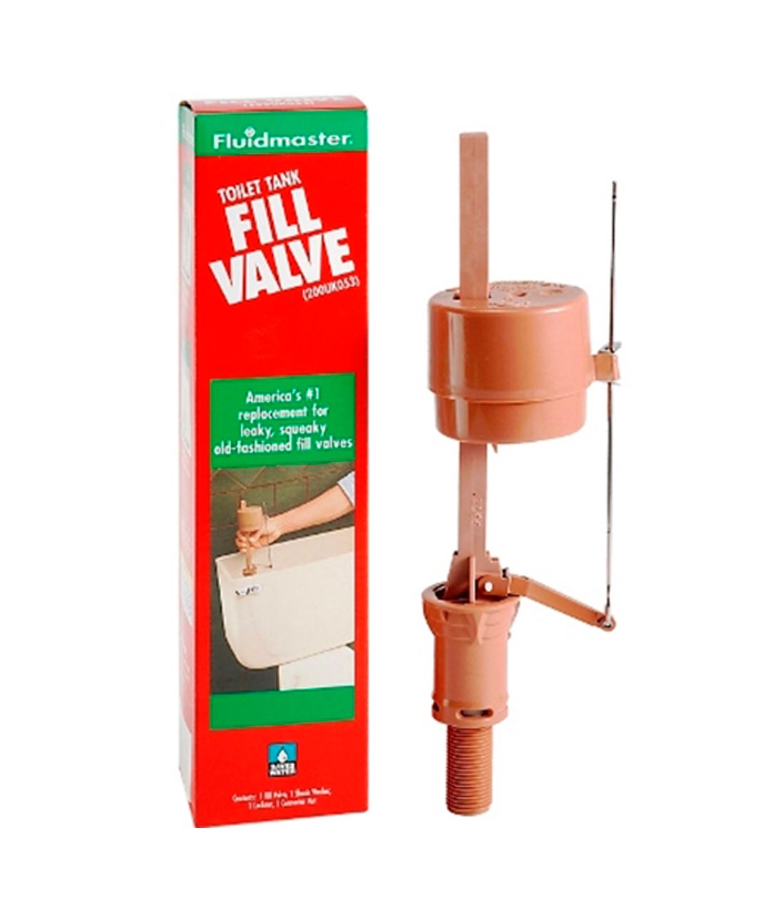 Fluidmaster Toilet Fill Valve 1/2 Inch 1 Each 200UK054 | M&C Home Depot