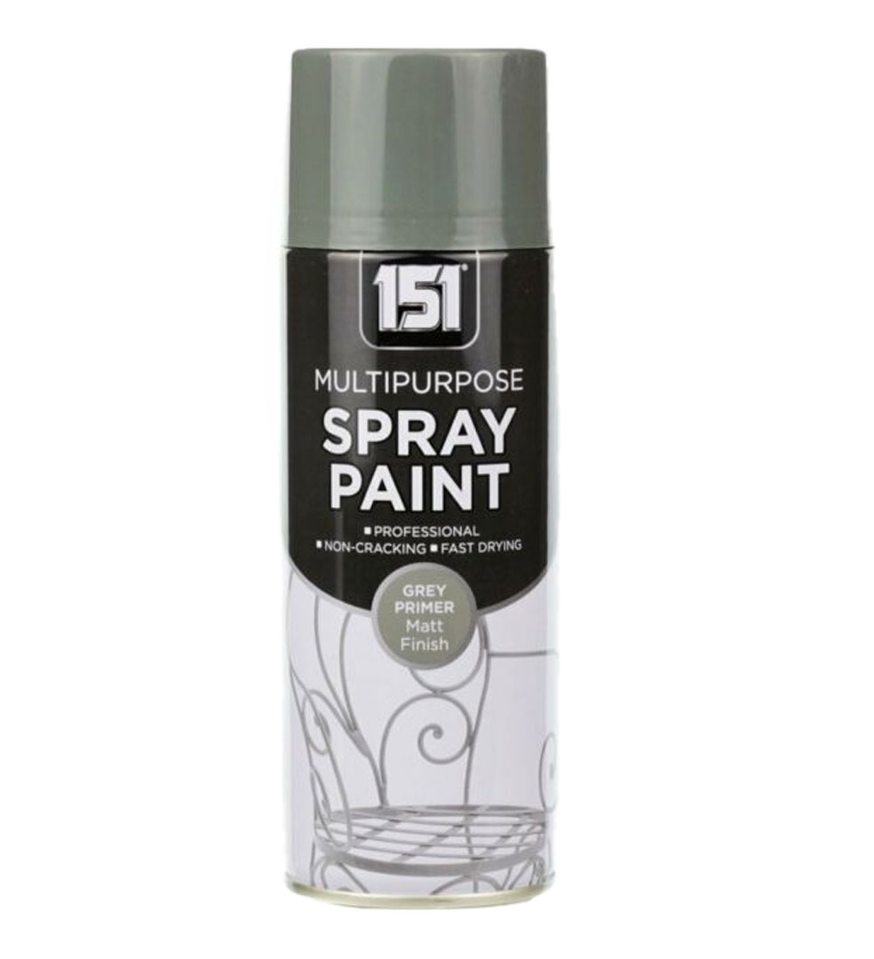 151 Primer Spray Paint 400ml Grey 1 Each TAR031 | M&C Home Depot