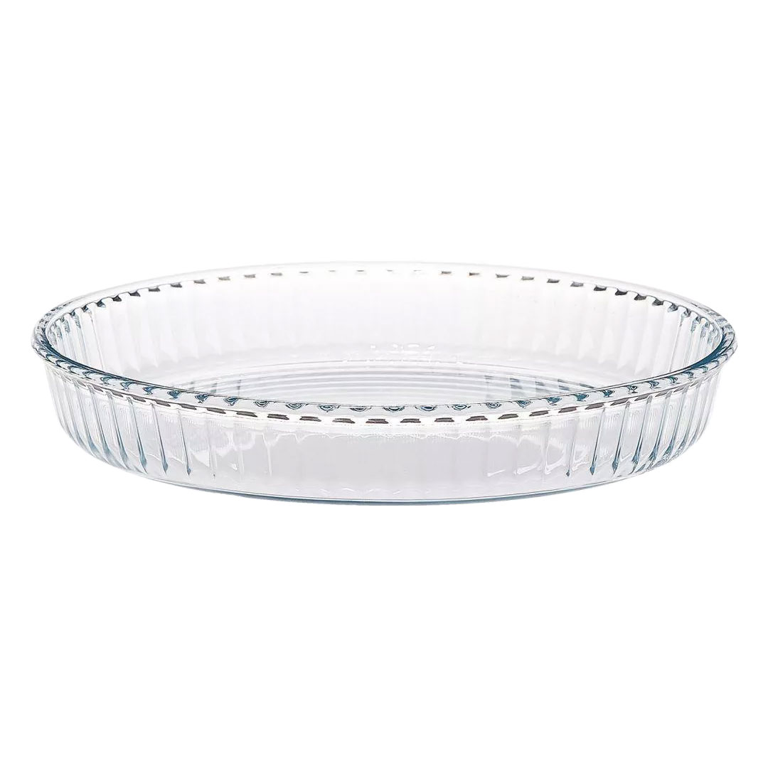 Pasabache Borcam Glass Round Baking Tray 32cm Clear 1 Each 748-59014 ...